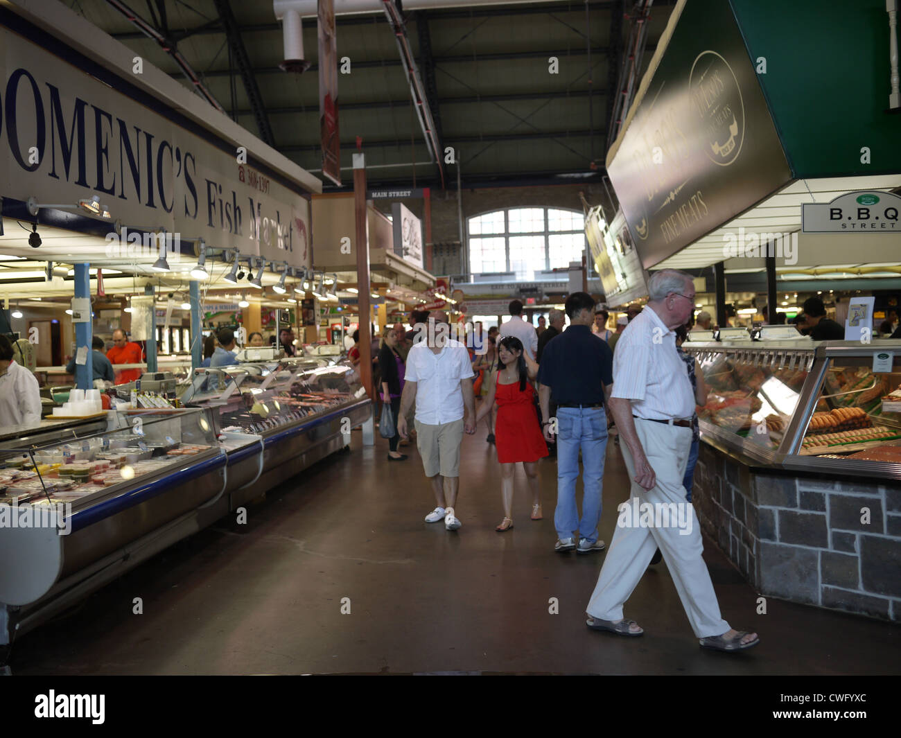 inside st lawrence market Stock Photo - Alamy
