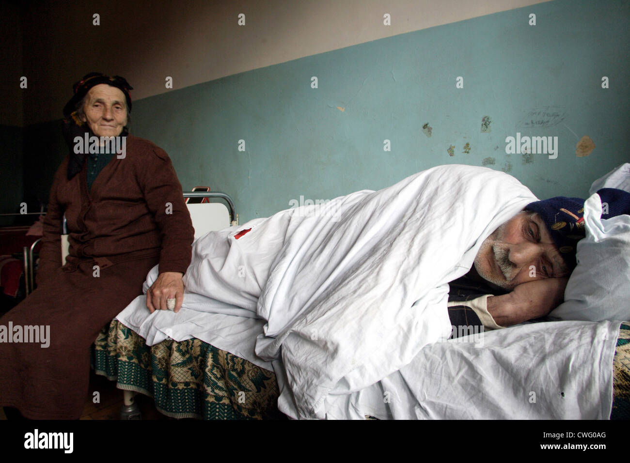 Hospital room in a poor hospital in Georgia Stock Photo - Alamy