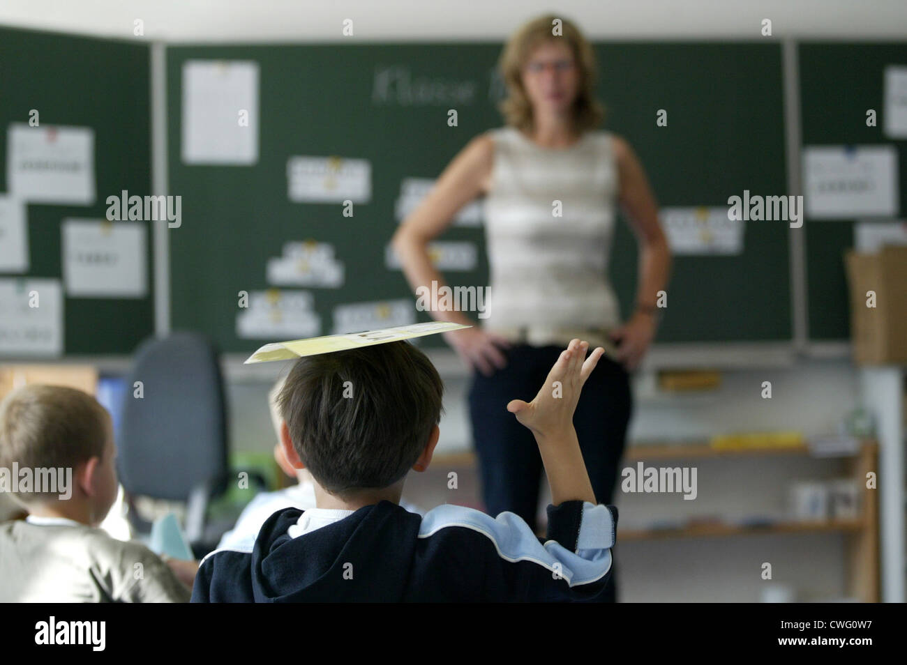 Education - first lesson Stock Photo - Alamy