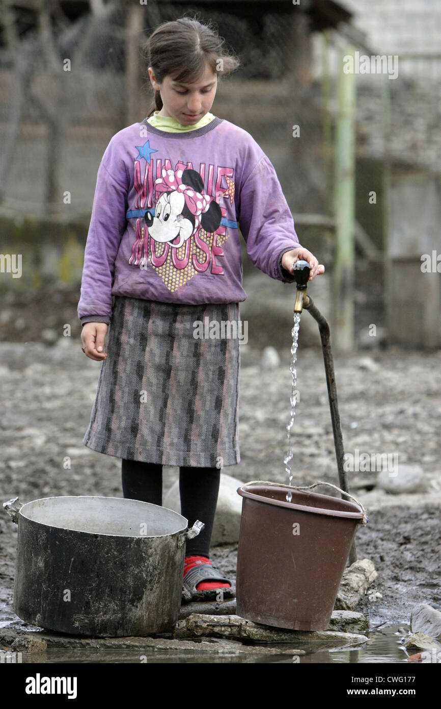 Village life in Georgia Stock Photo - Alamy