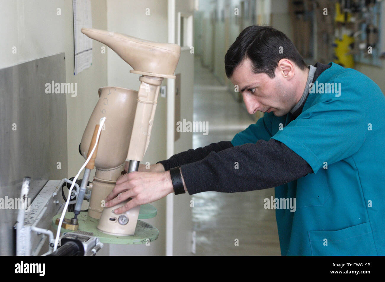 GEFPOR Orthopedic Workshop Stock Photo - Alamy