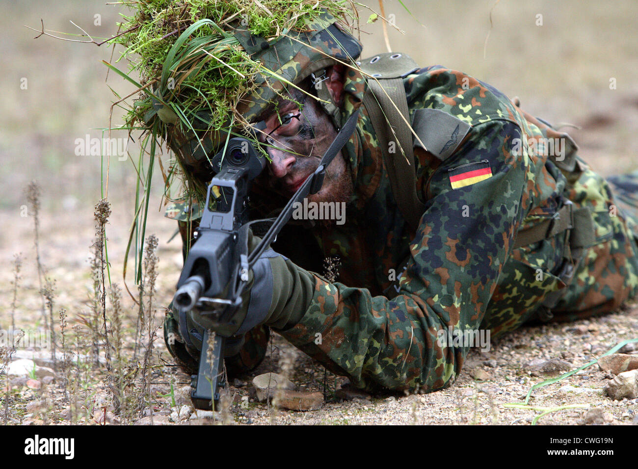Basic training in the army Stock Photo - Alamy