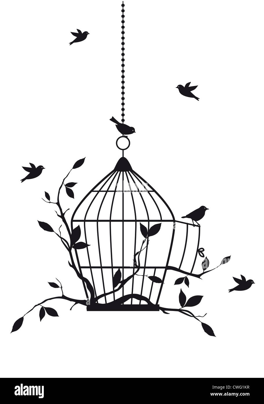Freedom Bird Cage