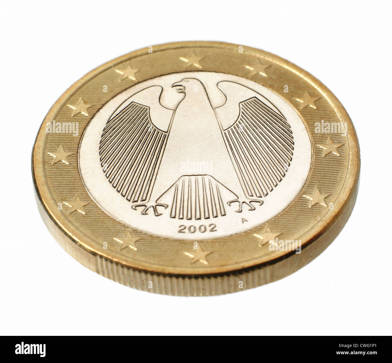 German euro coin Cut Out Stock Images & Pictures - Alamy
