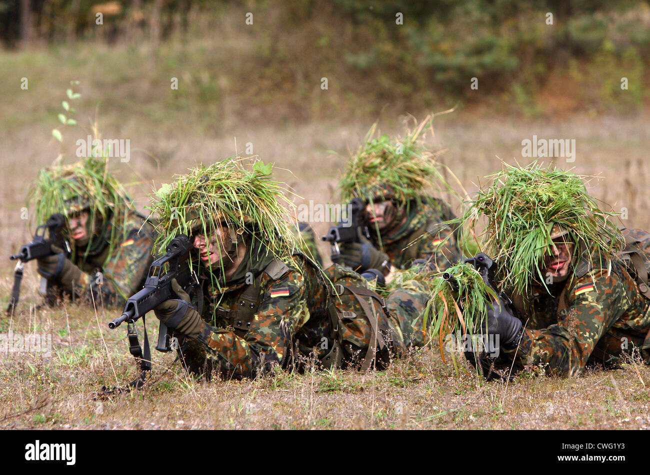 Basic training in the army Stock Photo - Alamy