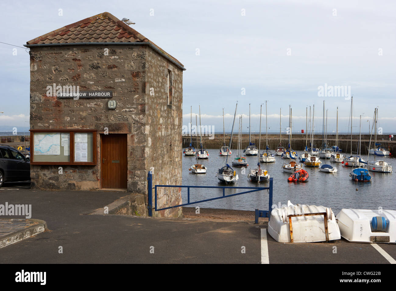 fisherrow harbour musselburgh east lothian, scotland, uk, united ...