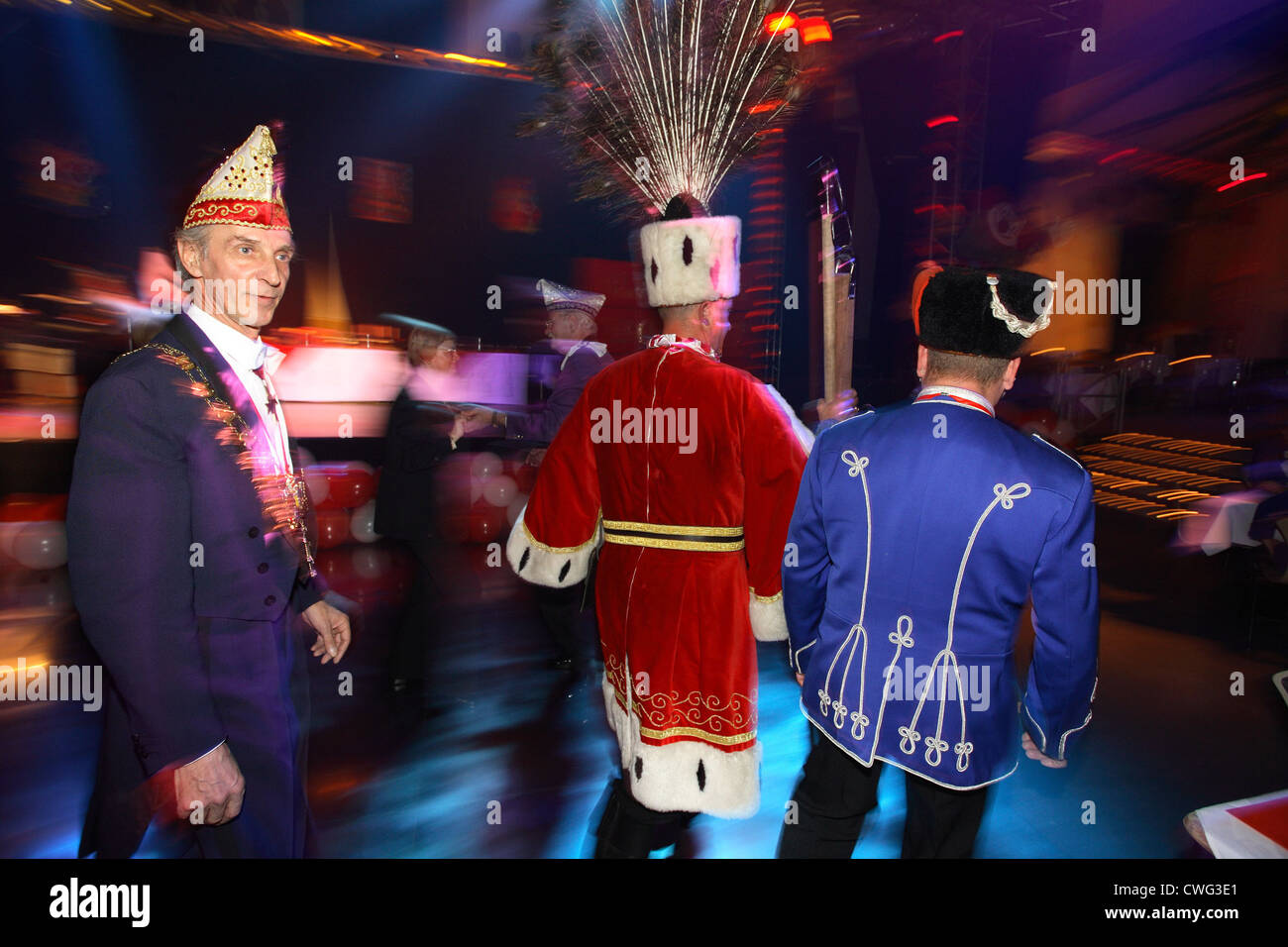 Carnival revelers at a meeting in Berlin Stock Photo - Alamy