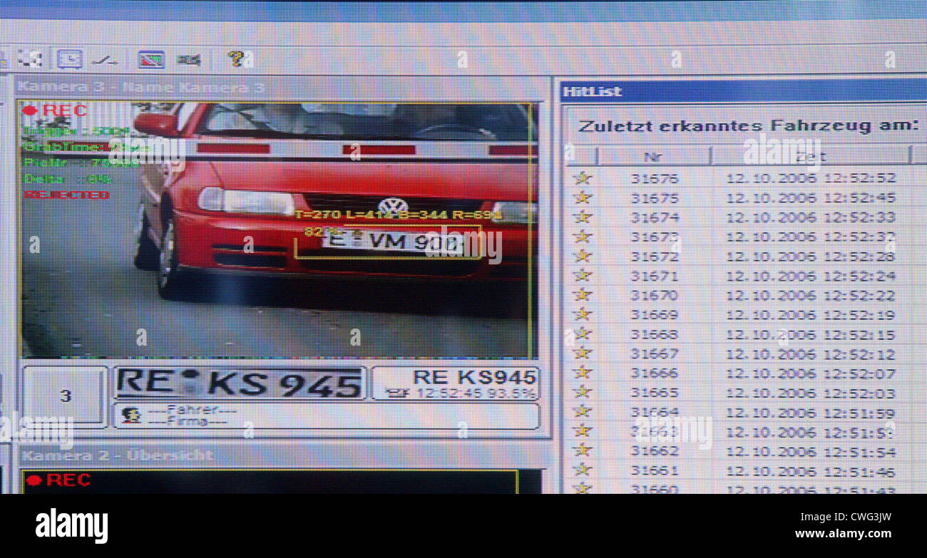 Car recognition hi-res stock photography and images - Alamy