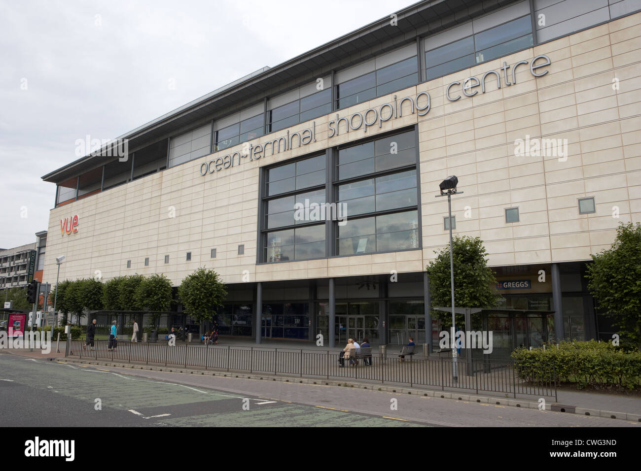 ocean terminal shopping centre mall edinburgh, scotland, uk, united ...