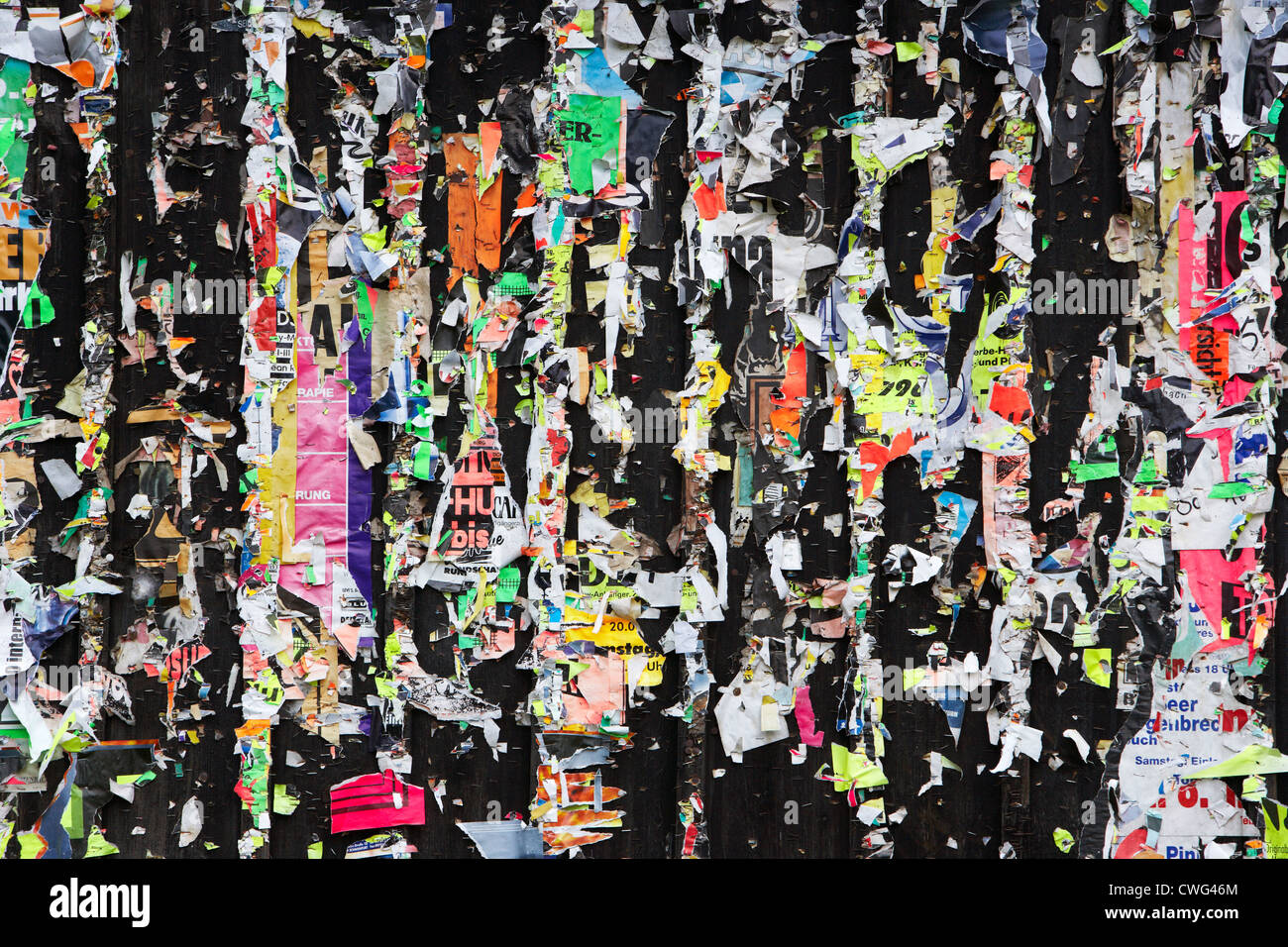 Paper posters hi-res stock photography and images - Alamy