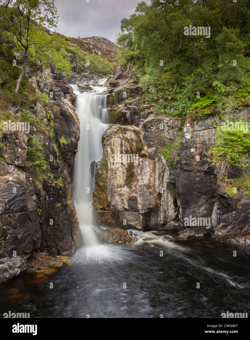 Inverkirkaig scotland waterfall hi-res stock photography and images - Alamy