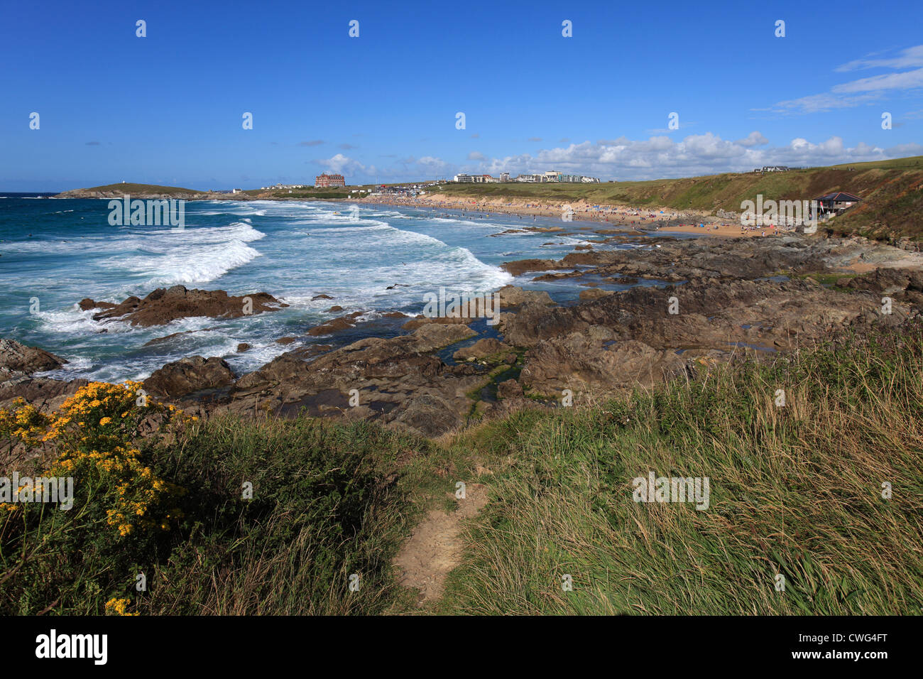Visit Fistral Beach High Resolution Stock Photography and Images - Alamy