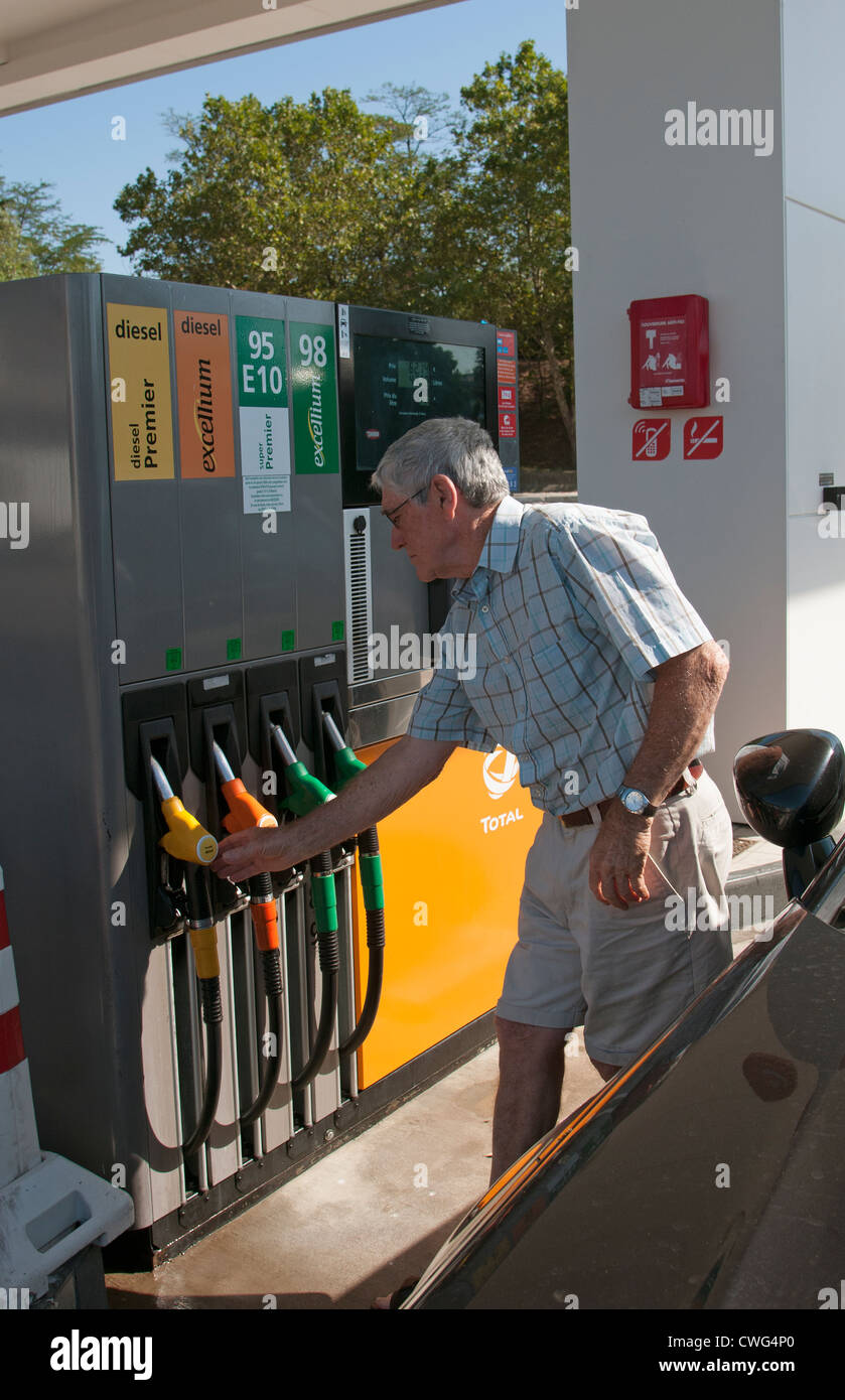 Diesel gas pumps hi-res stock photography and images - Alamy