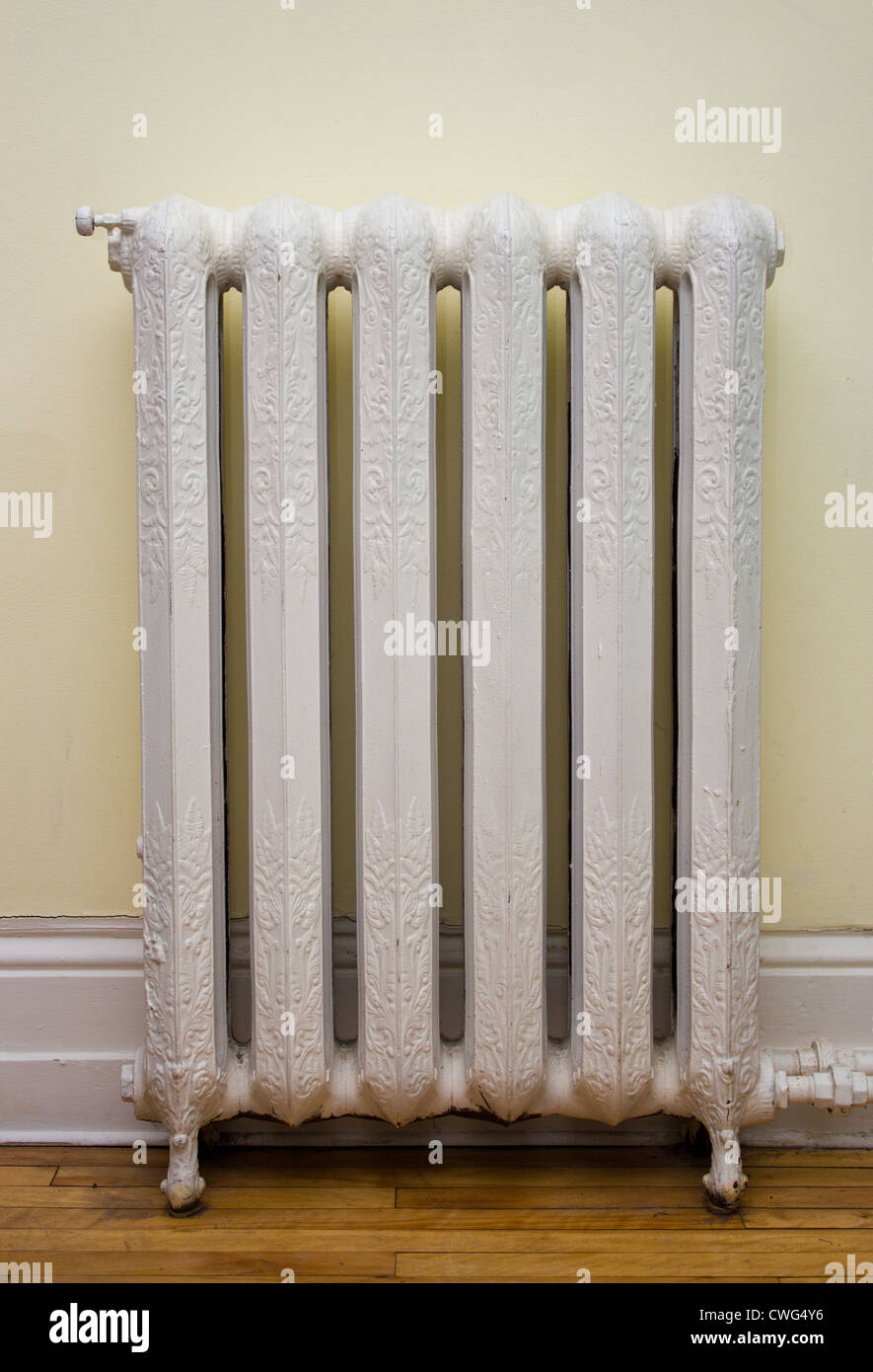 Ornate, antique heat radiator Stock Photo - Alamy