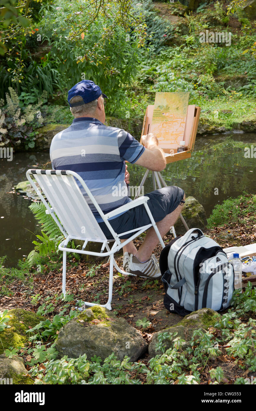 Watercolour artist hi-res stock photography and images - Alamy