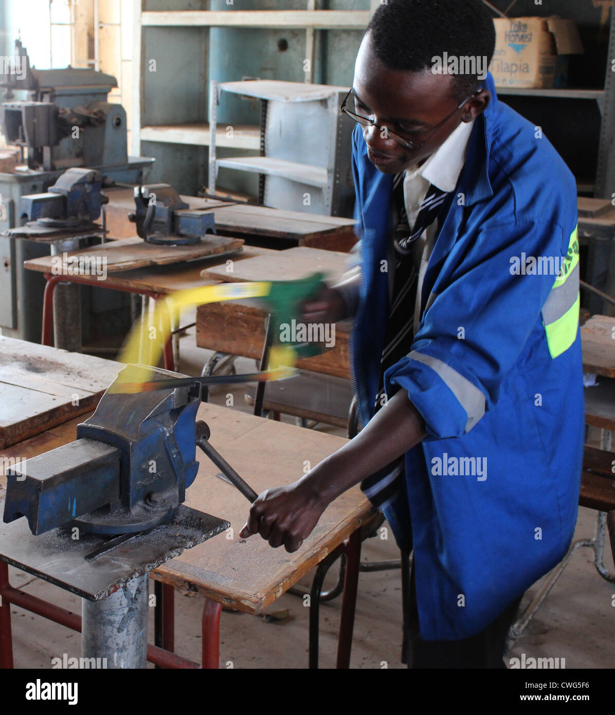 Technology class, Ndola, Zambia Stock Photo - Alamy