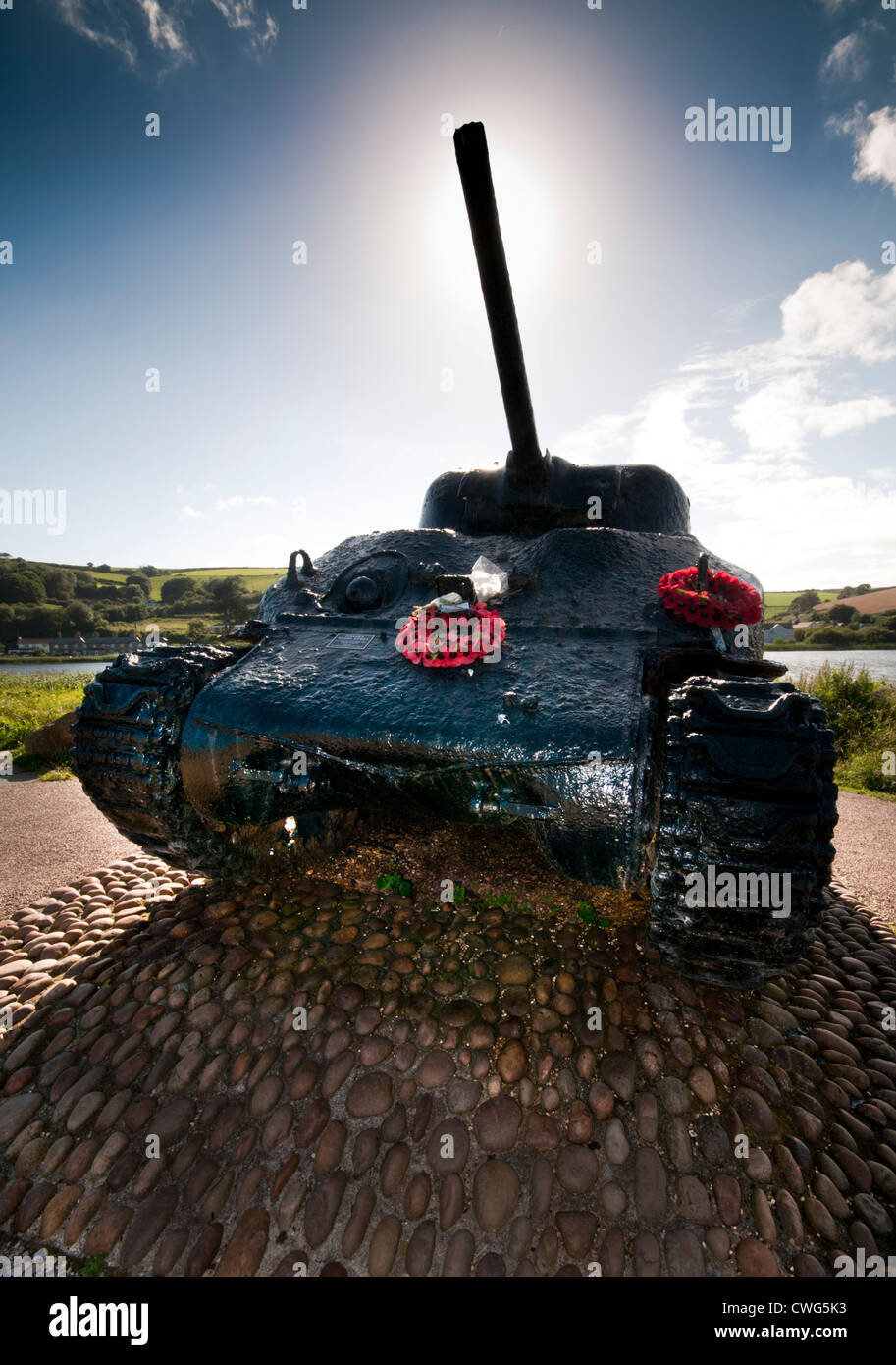 Sherman tank hi-res stock photography and images - Alamy