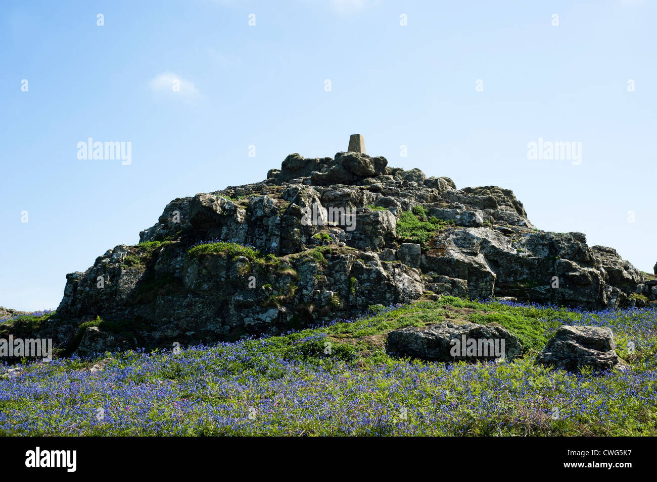 Trig point marker hi-res stock photography and images - Alamy