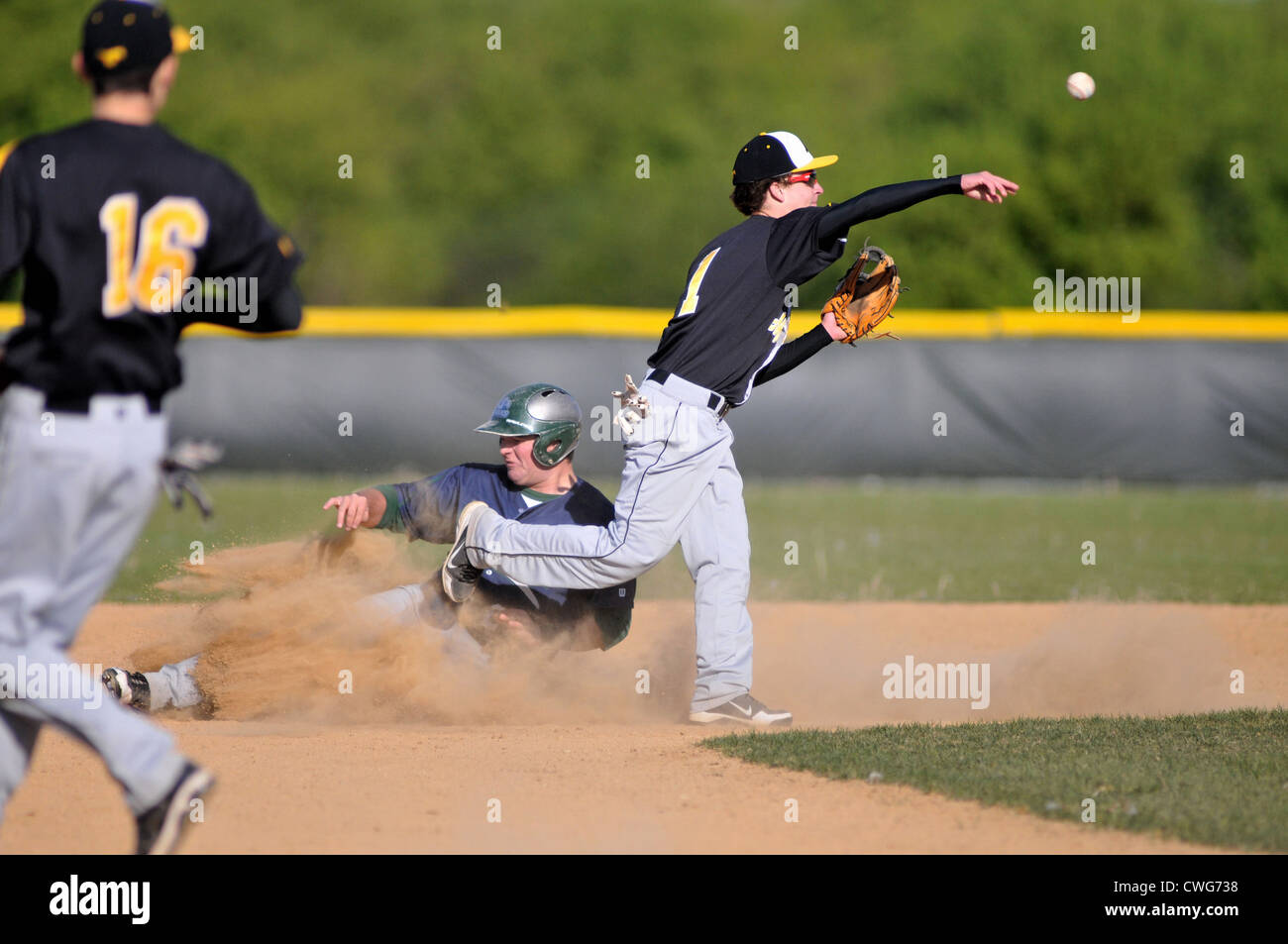 Completing the double hi-res stock photography and images - Alamy