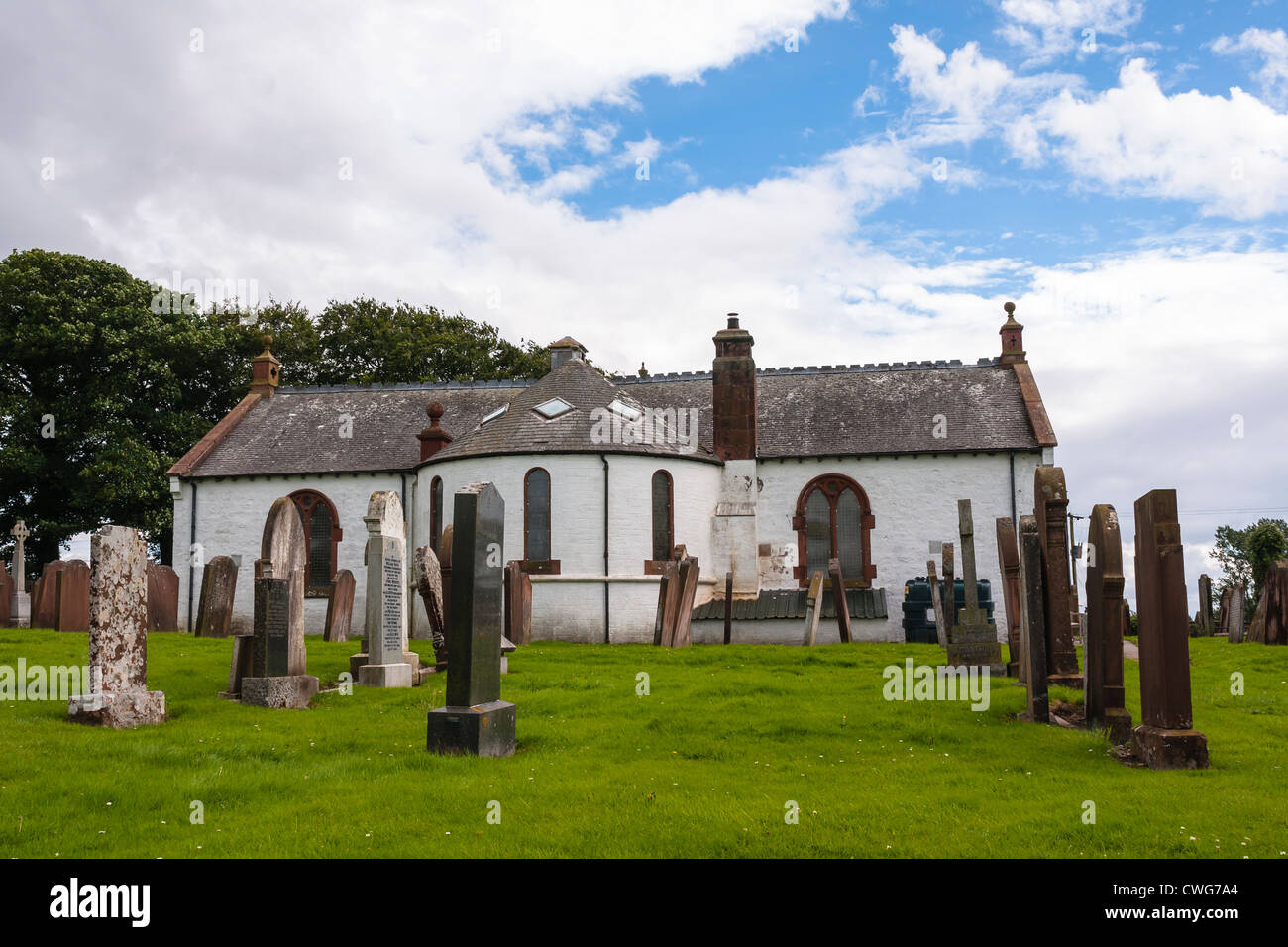 Building, Church, Ruthwell parish church Stock Photo - Alamy