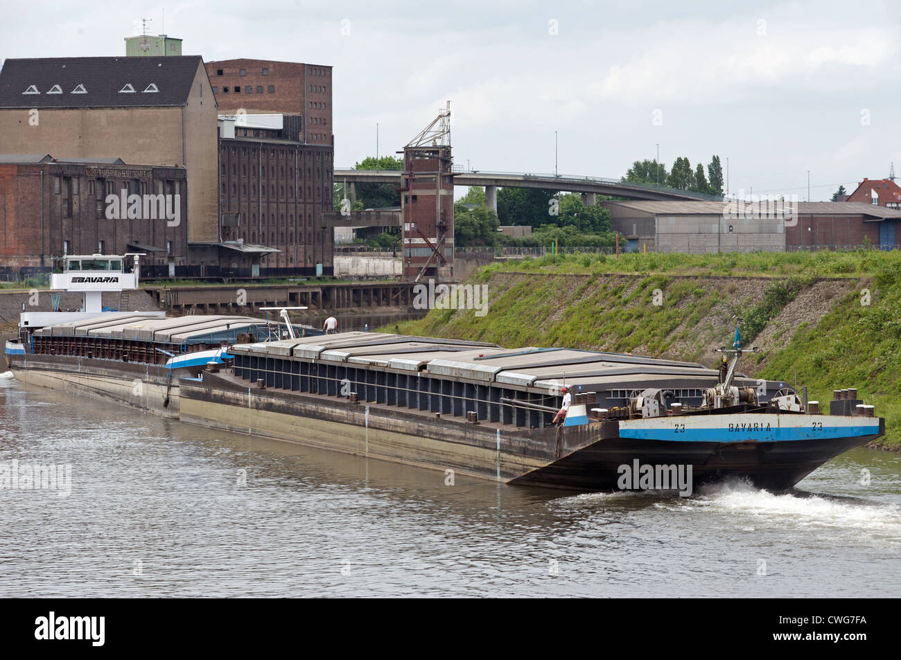 Rhine barge hi-res stock photography and images - Alamy