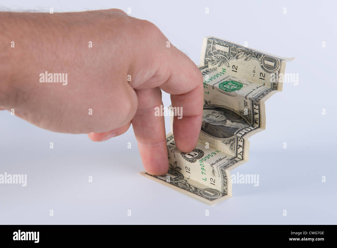 dollar economy increase Stock Photo - Alamy