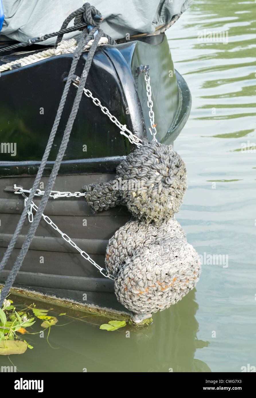 Buffers fenders made plaited ropes hi-res stock photography and images ...