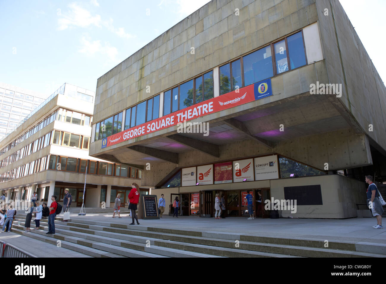 george square theatre university of edinburgh, scotland, uk, united ...
