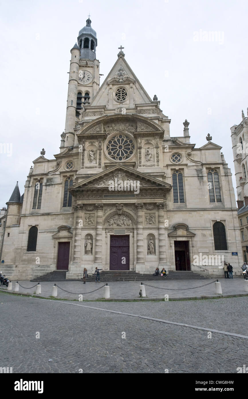 Church Saint-Etienne-du-Mont, Paris, France Stock Photo - Alamy