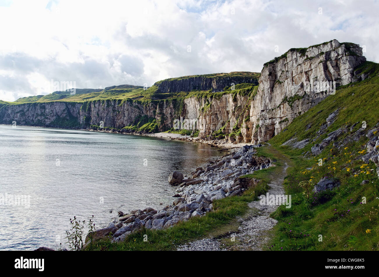 Larrybane Quarry in County Antrim, Northern Ireland Stock Photo - Alamy