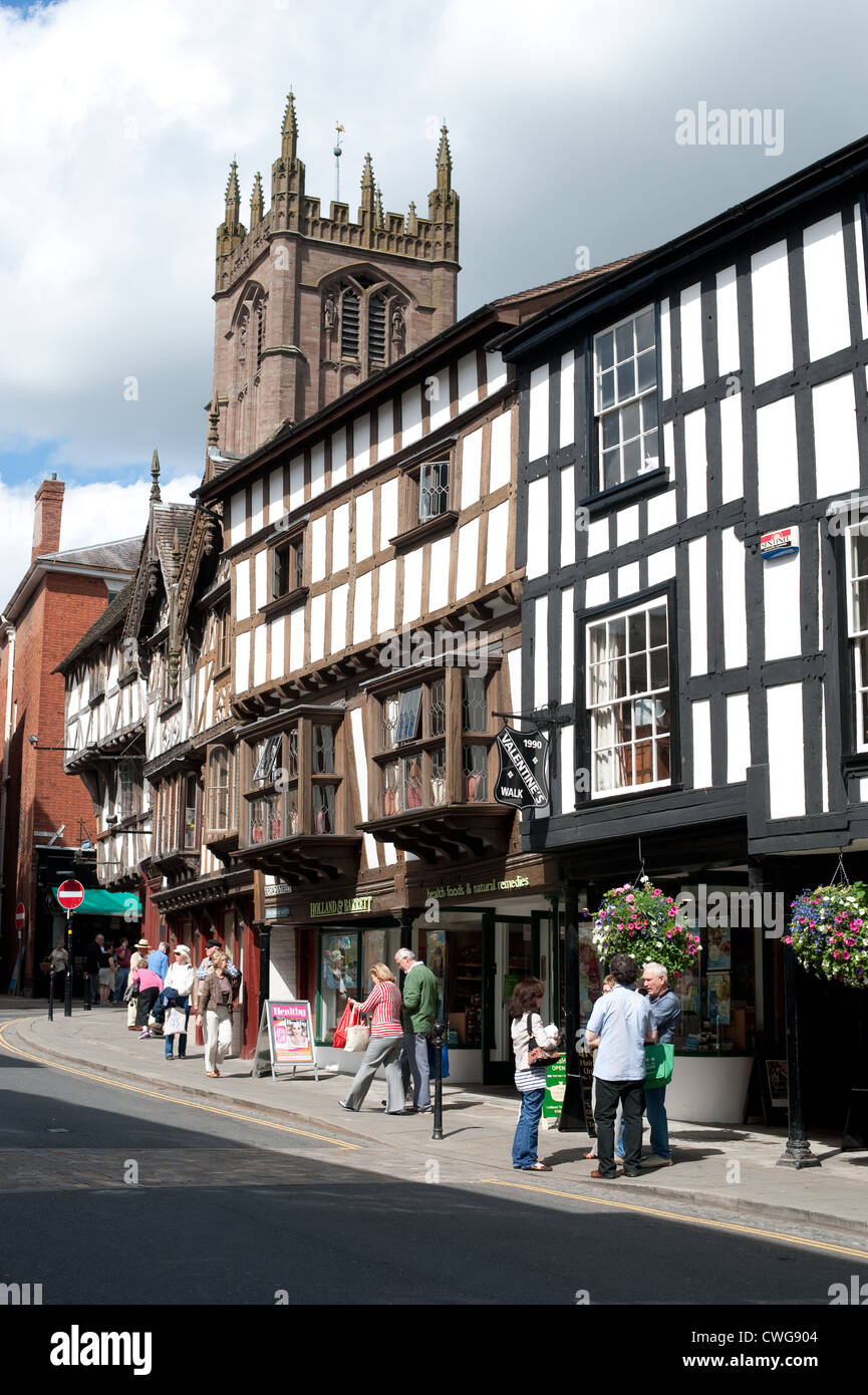 Ludlow medieval buildings hi-res stock photography and images - Alamy