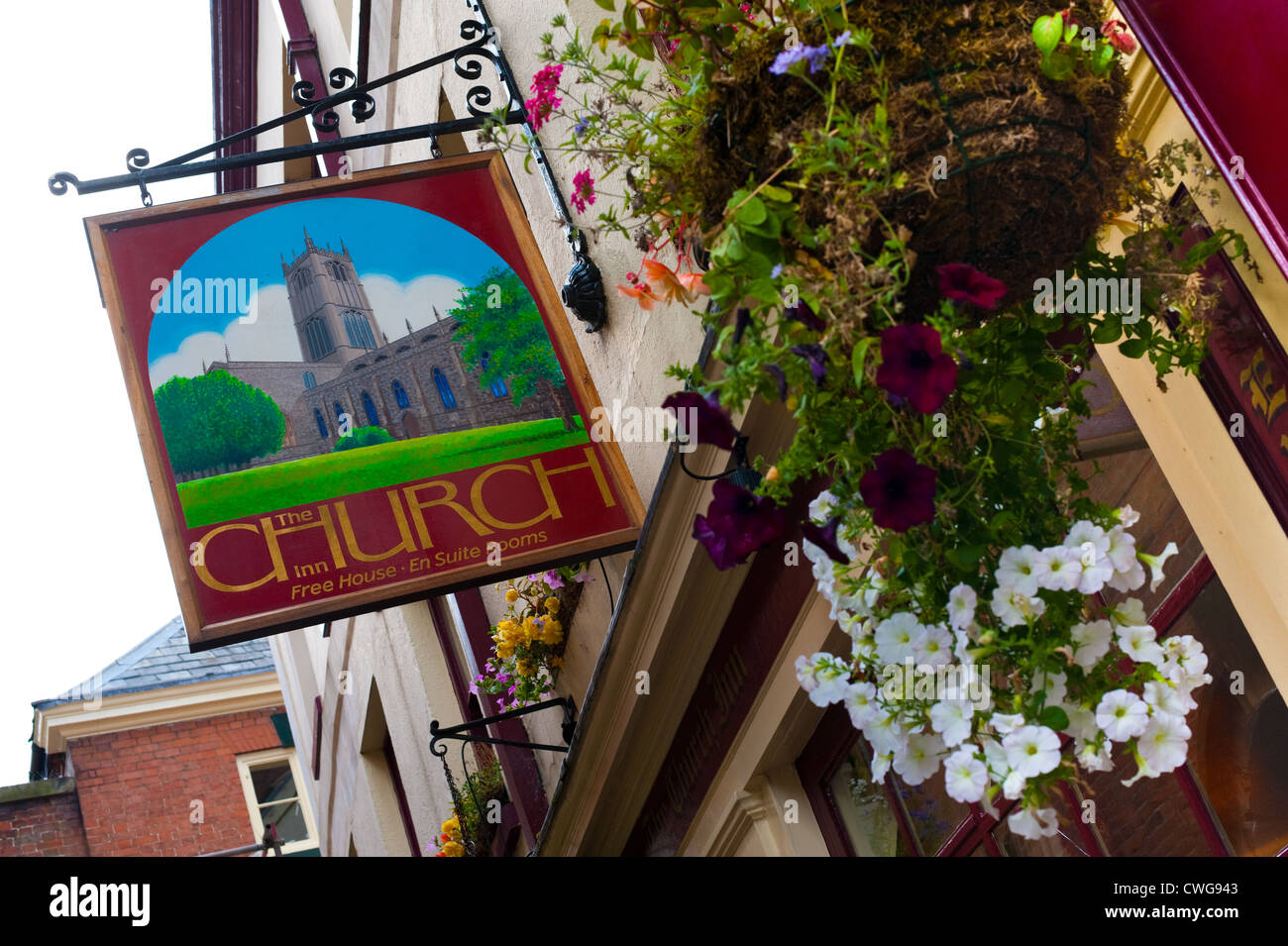 Church inn shropshire hi-res stock photography and images - Alamy