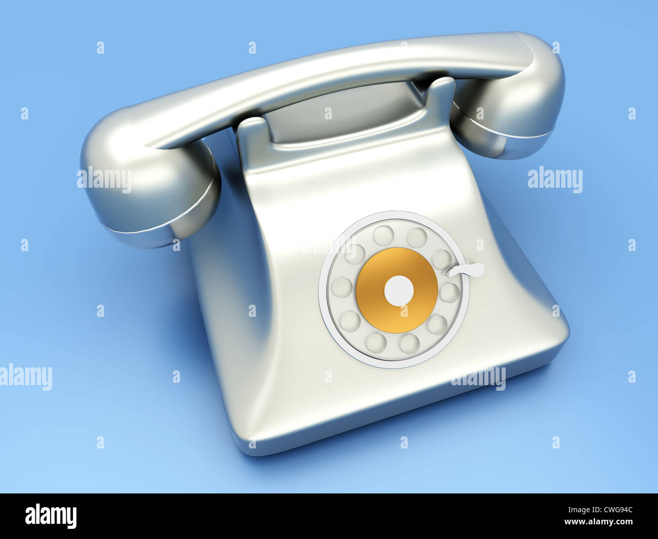 A classic Telephone Stock Photo - Alamy