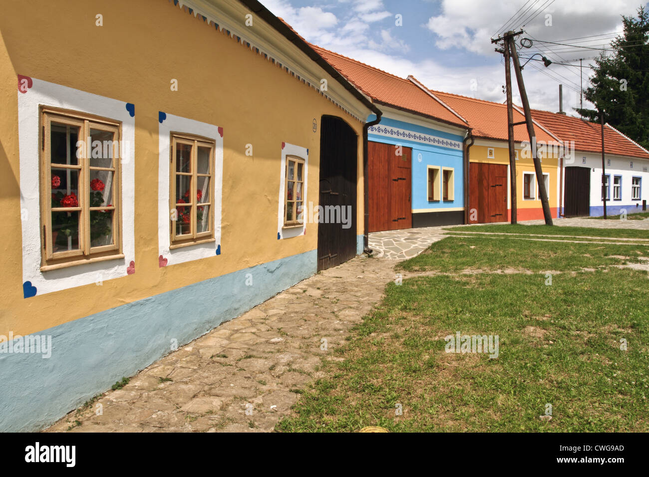 old village houses Stock Photo - Alamy