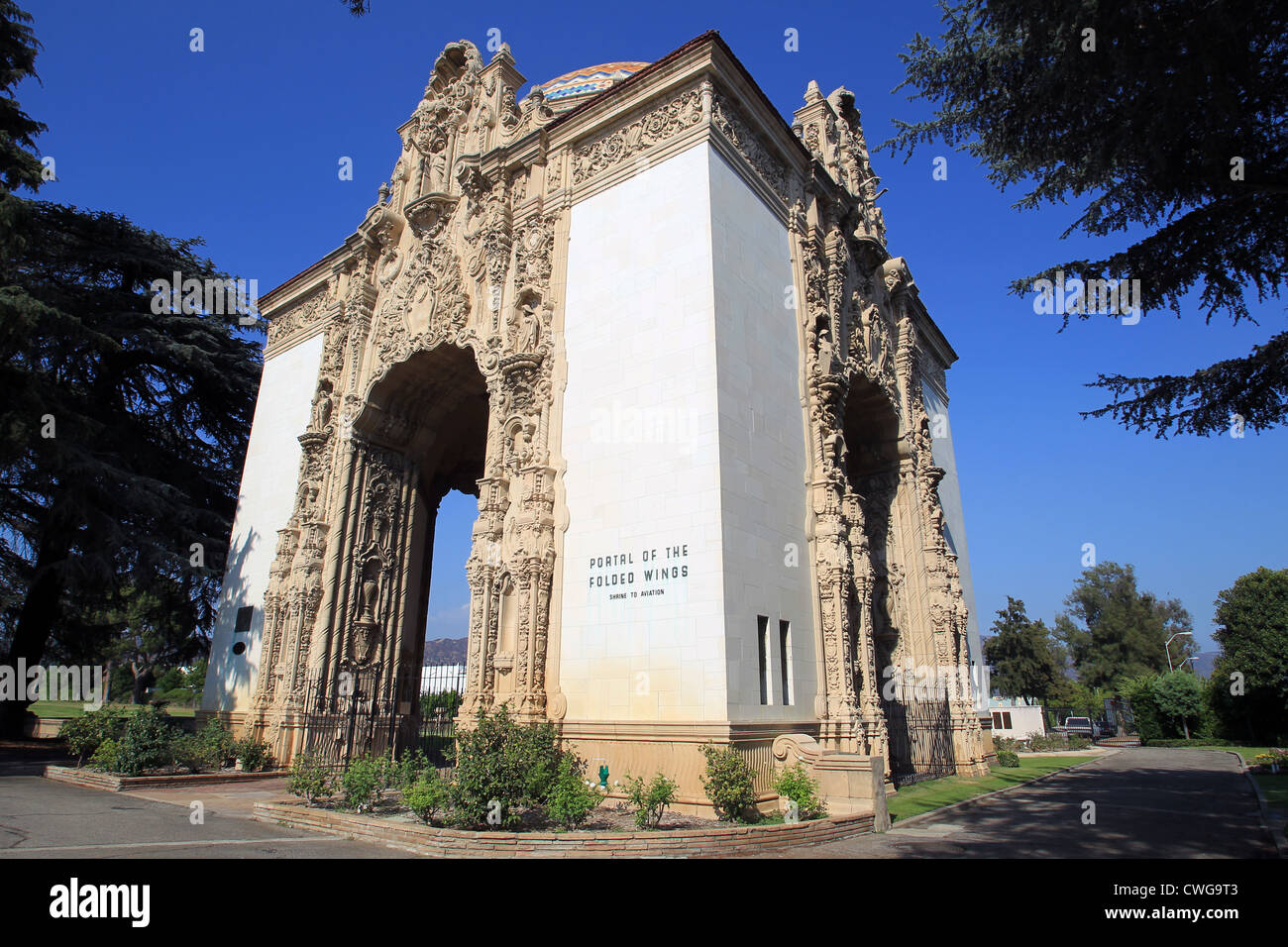 The Portal of the Folded Wings Shrine to Aviation at the Valhalla ...