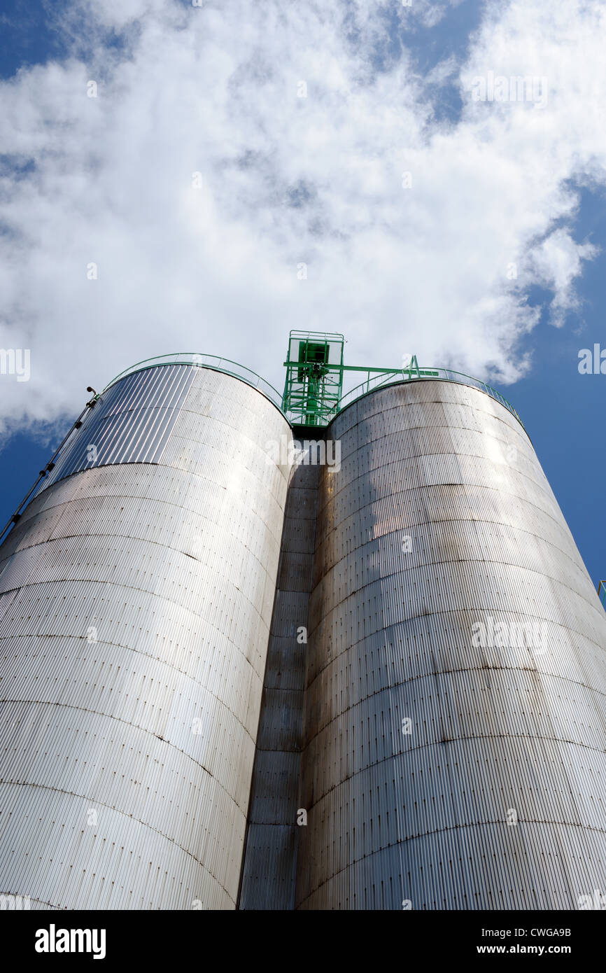 Gray silo hi-res stock photography and images - Alamy