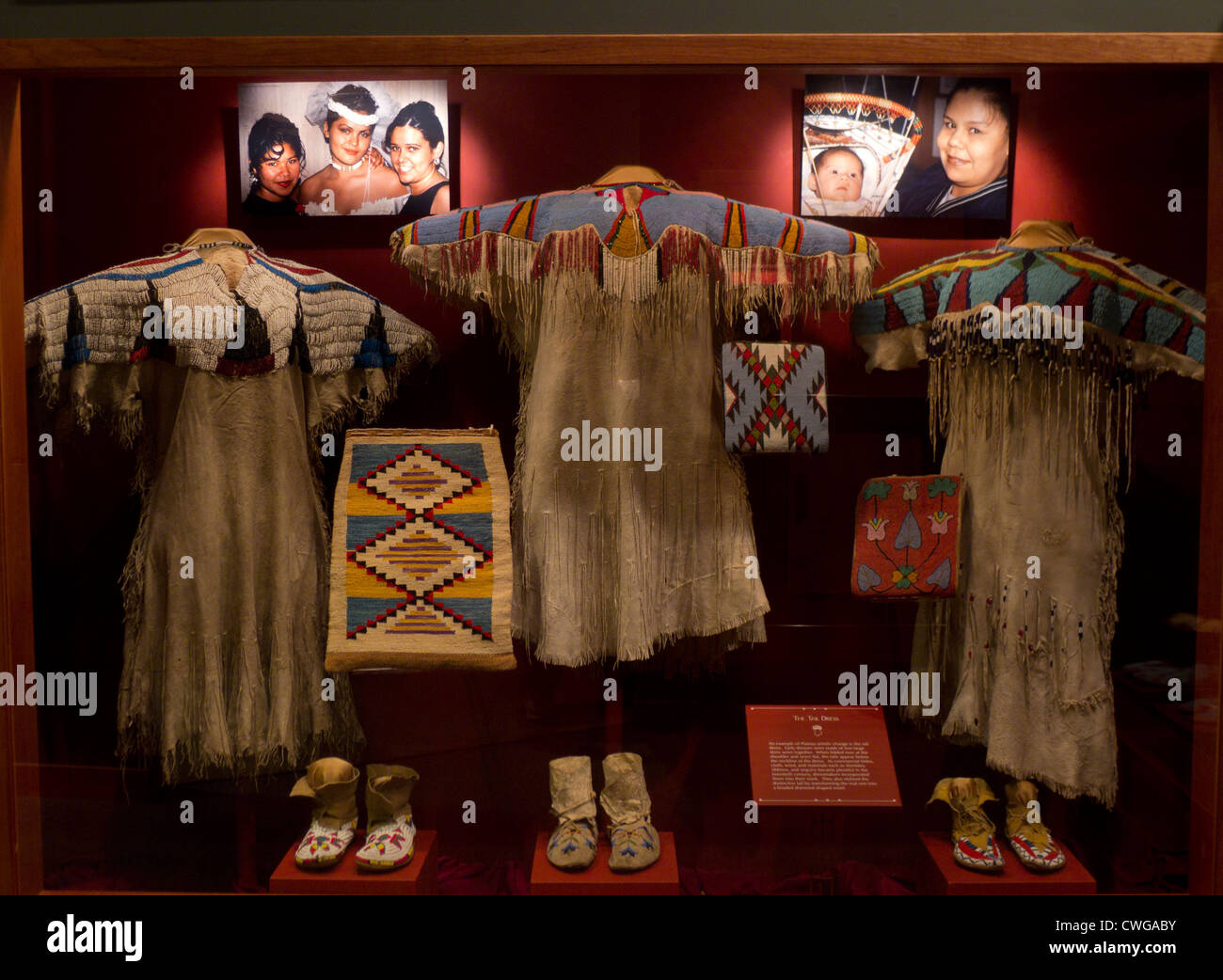 Indian lifestyle at the high desert museum near bend hi-res stock ...