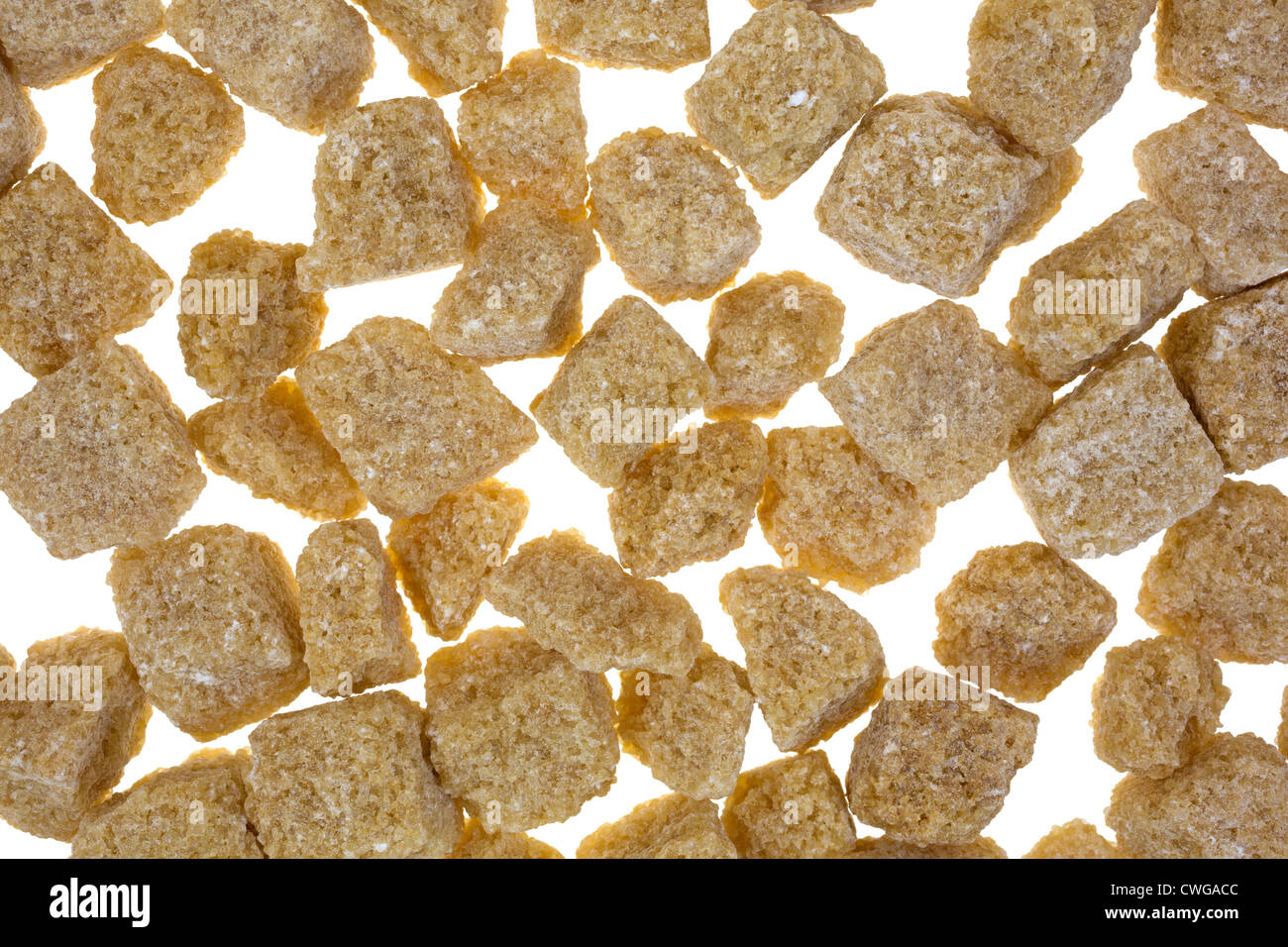 Raw sugar cubes Stock Photo - Alamy