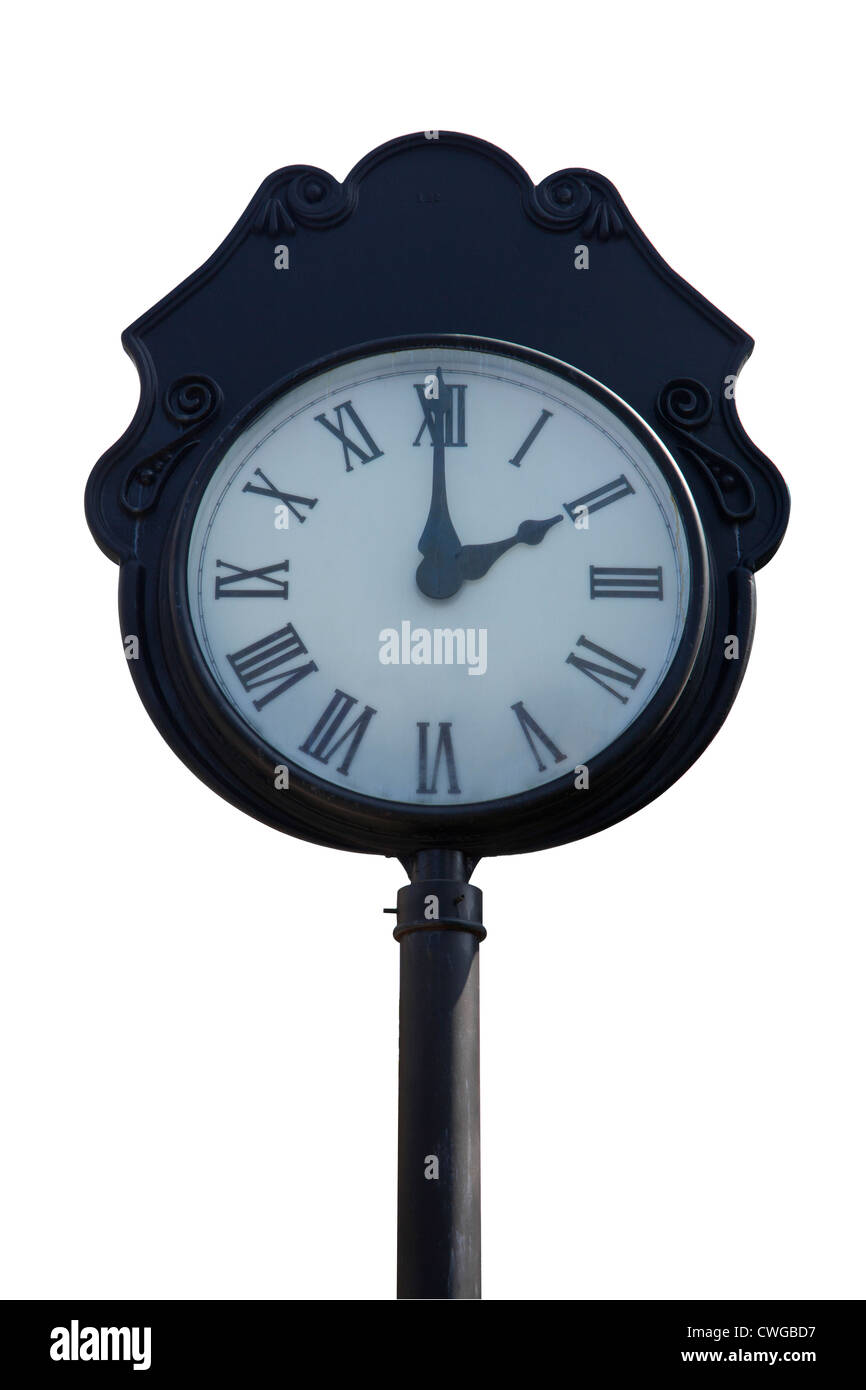 Pole clock hi-res stock photography and images - Alamy