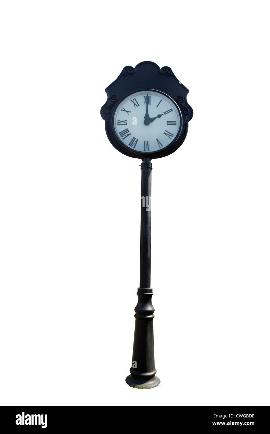 Pole clock hi-res stock photography and images - Alamy