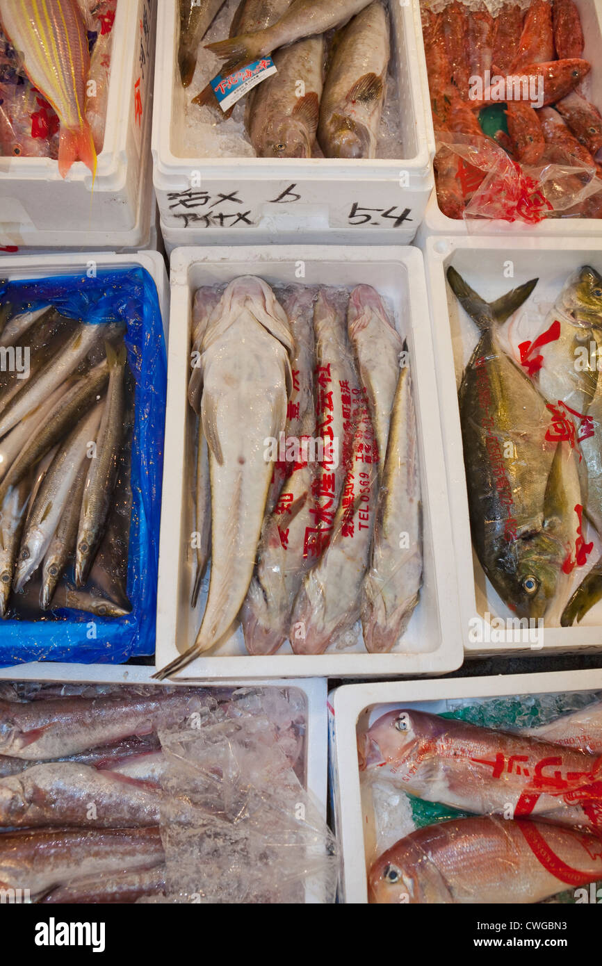 Tokyo tsukiji fish market japan hi-res stock photography and images - Alamy