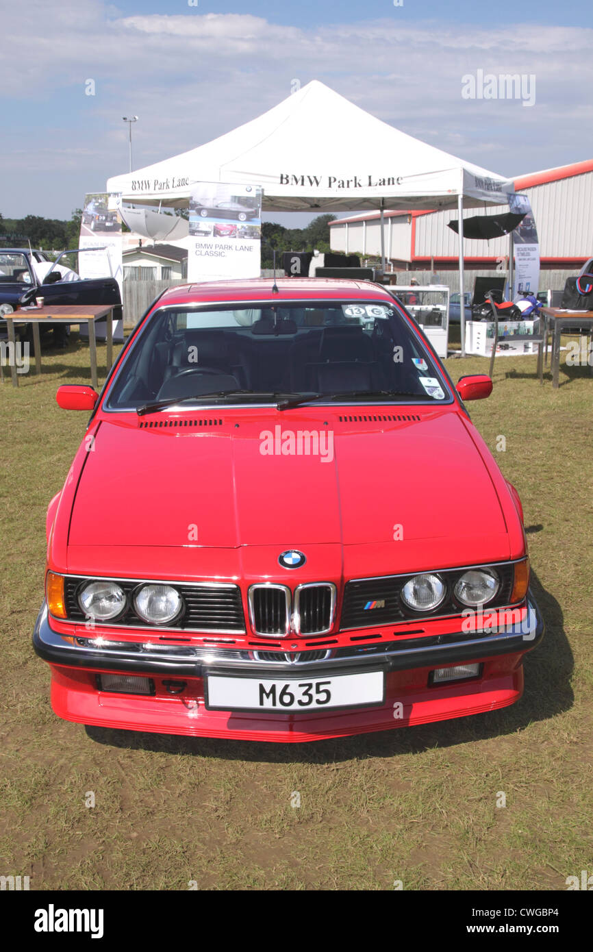 1980s BMW M6 at Silverstone Classic July 2012 Stock Photo - Alamy