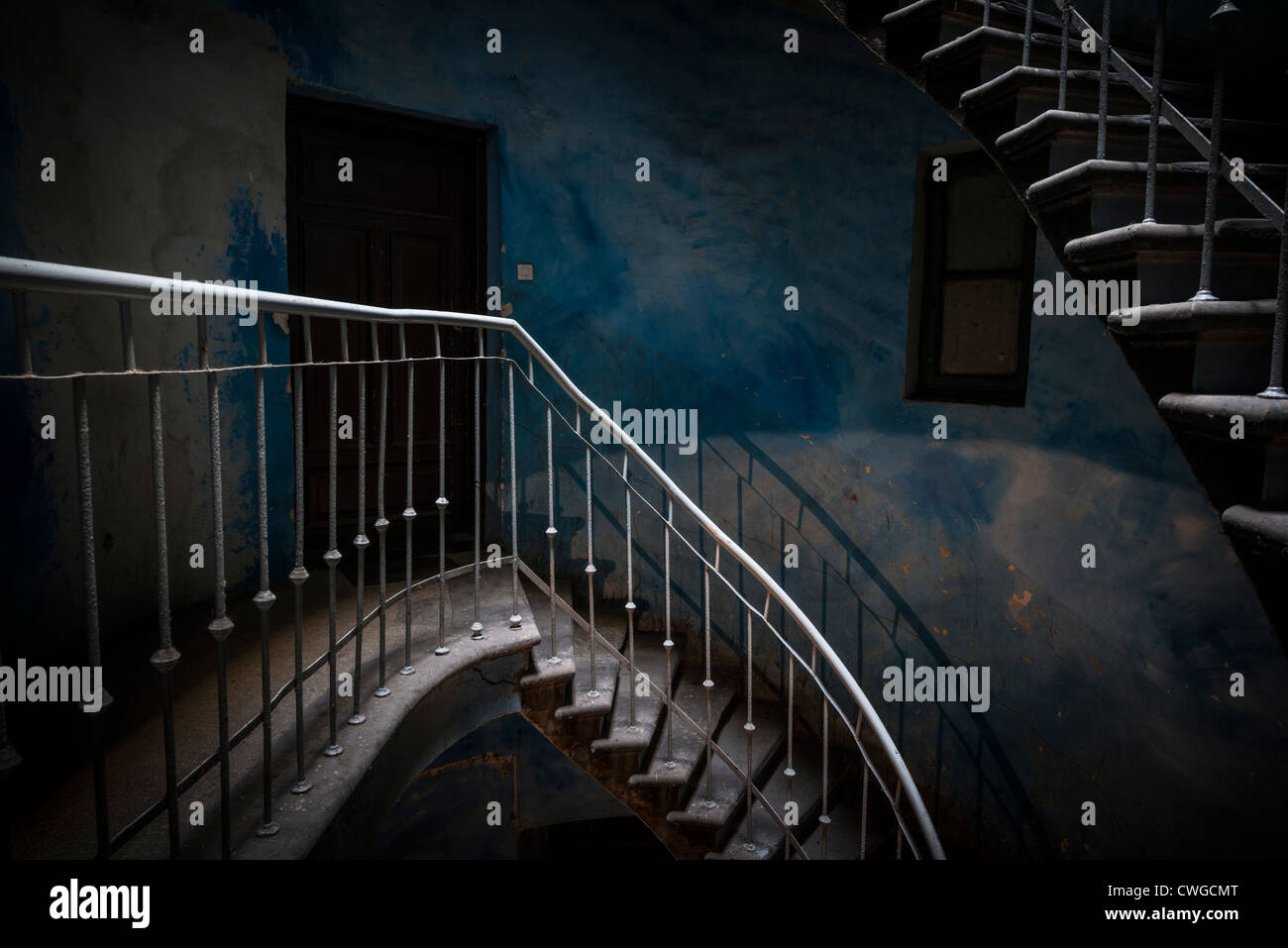 Dark Stairs House High Resolution Stock Photography and Images - Alamy
