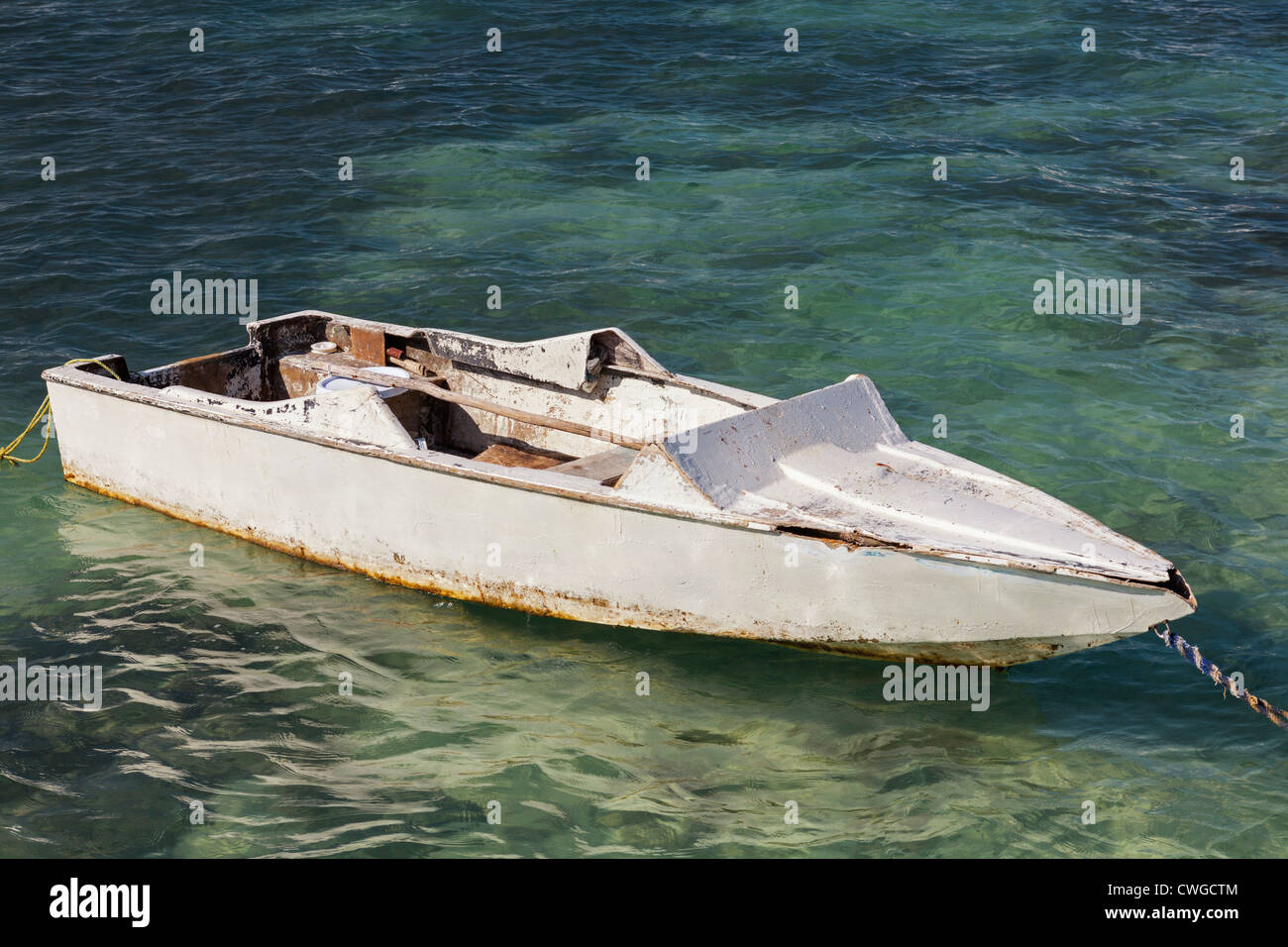 Beat up old boat hi-res stock photography and images - Alamy