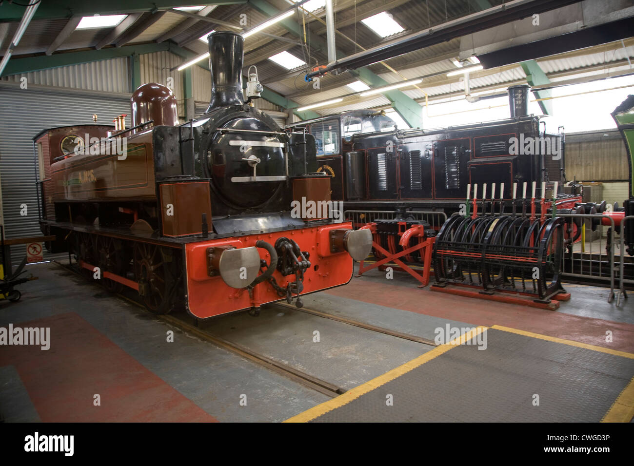 George Stephenson steam railway museum North Shields Northumberland ...