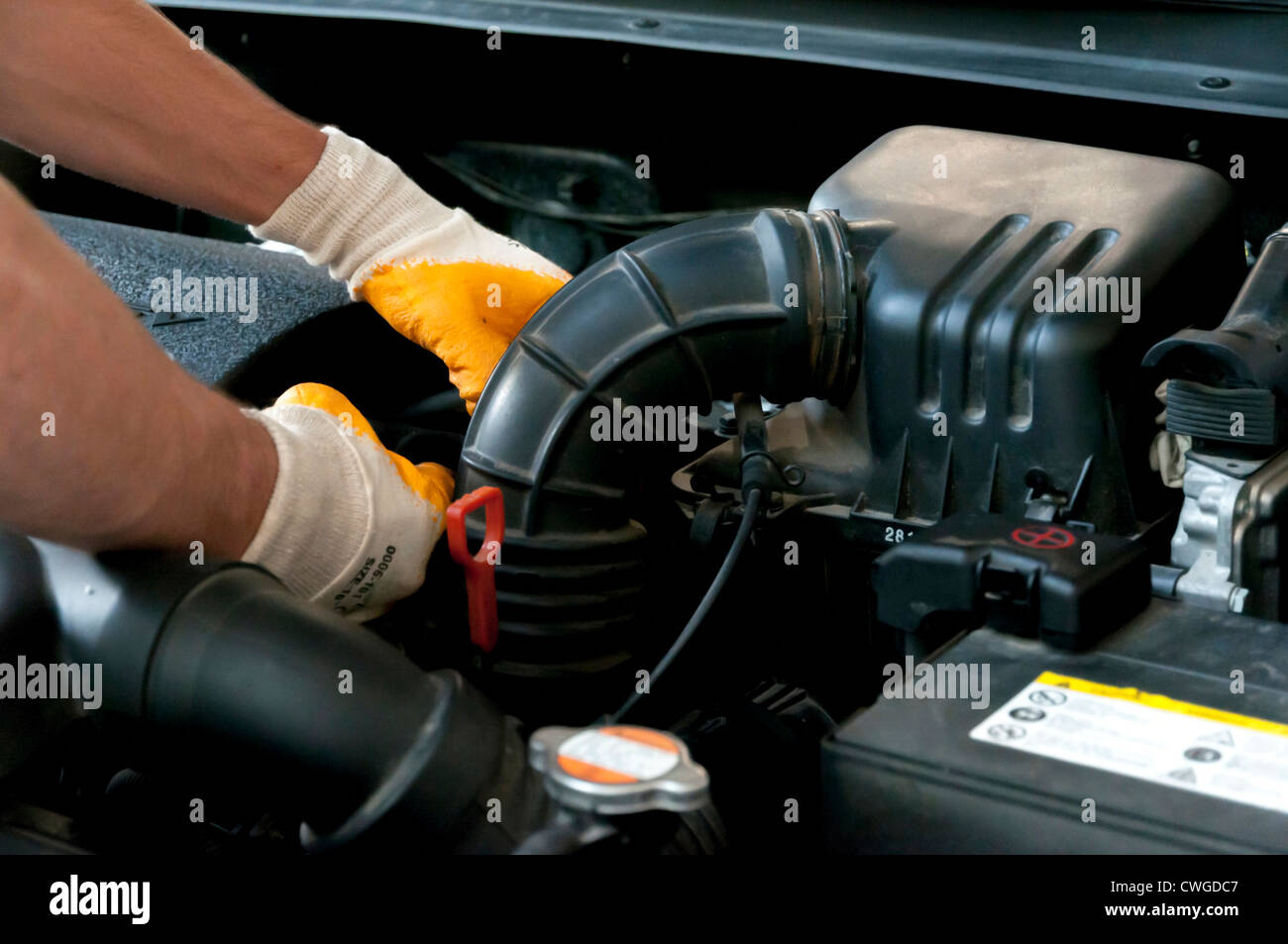 Car service inside Stock Photo - Alamy