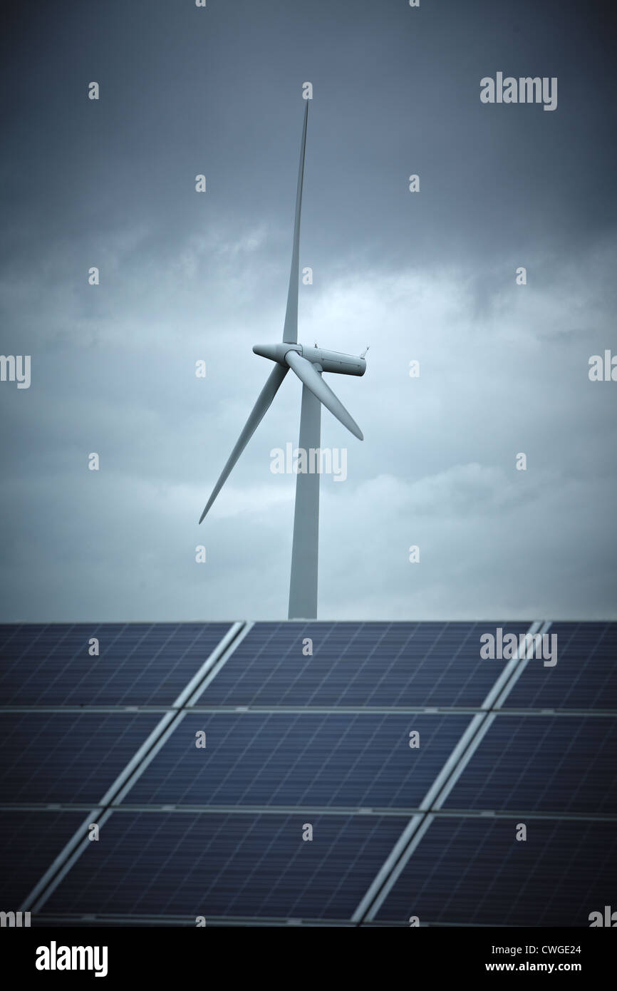 Westmill Solar Farm Watchfield near Swindon. Westmill is one of the UK ...