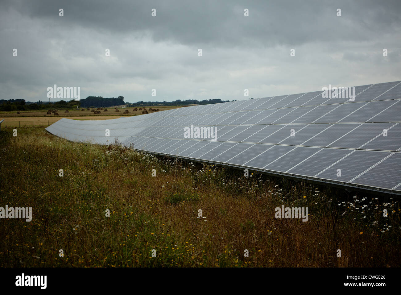Solar panel farm hi-res stock photography and images - Alamy