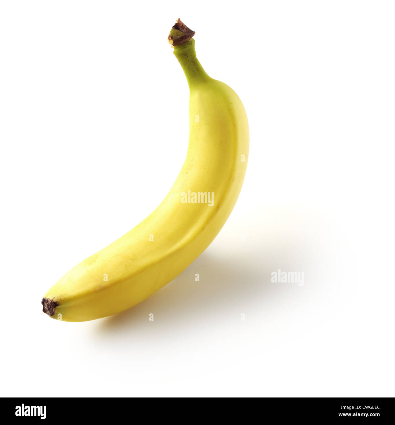 Banana isolated on white Stock Photo - Alamy