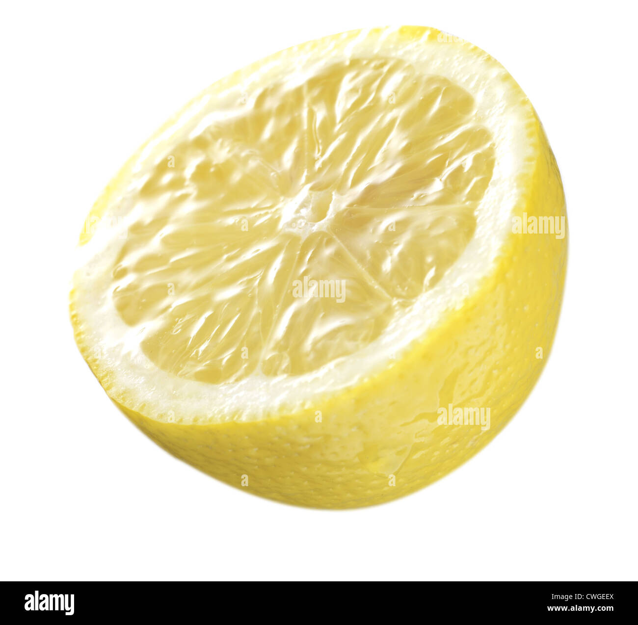 Lemon isolated on white Stock Photo - Alamy